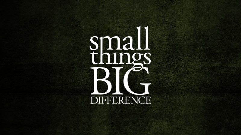 Small Things Big Difference | River City Church - Bartlett